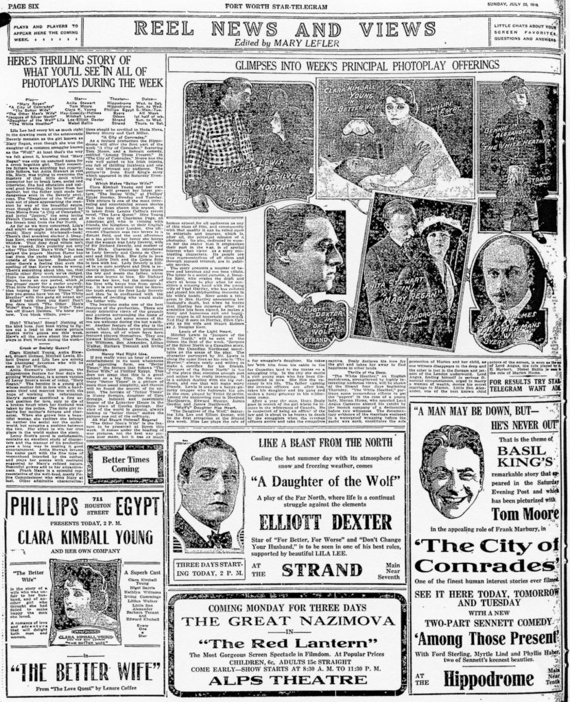Newspaperwomen and the Movies in the USA, 1914-1925 – Women Film ...