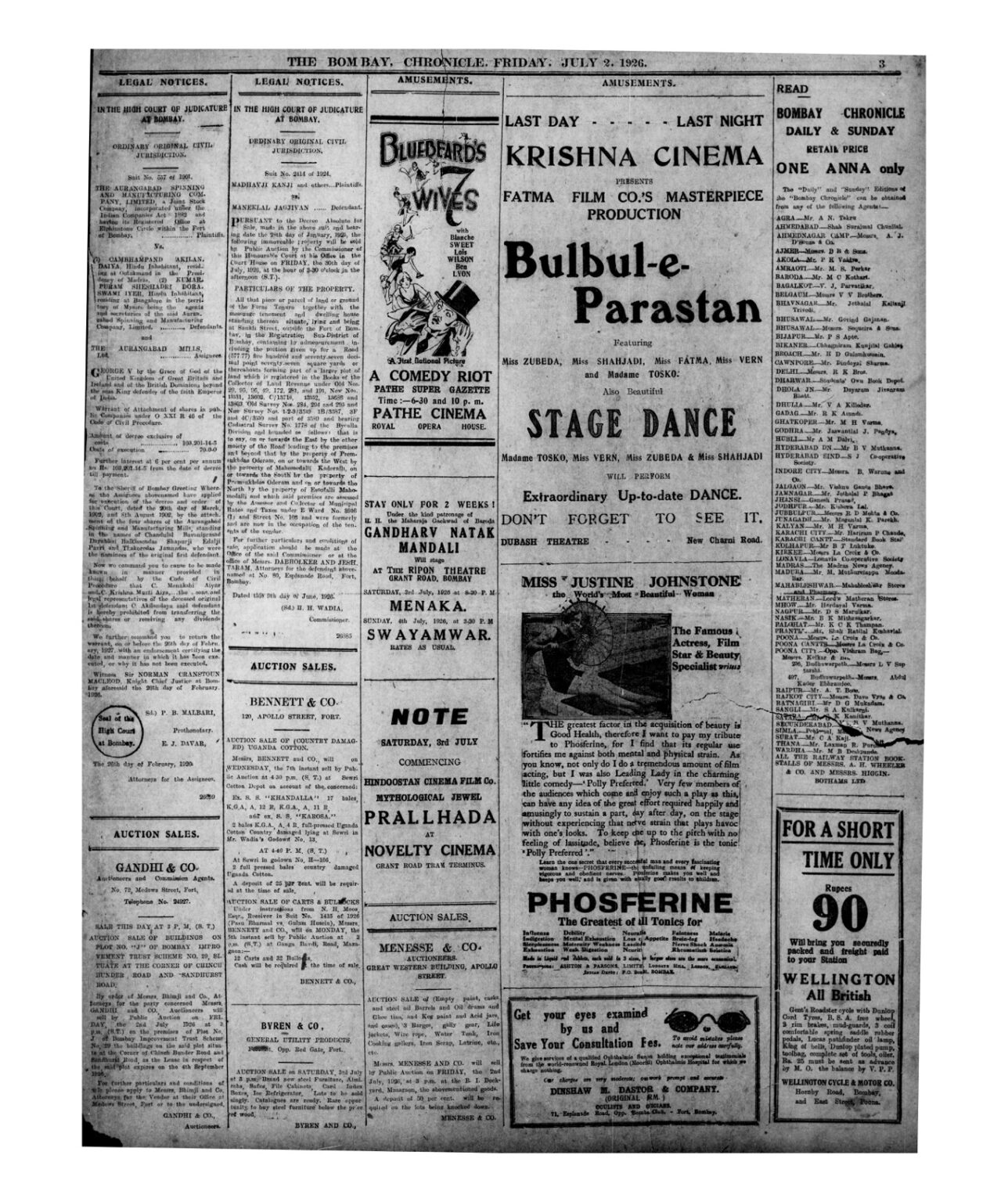 Fatma Begum – Women Film Pioneers Project
